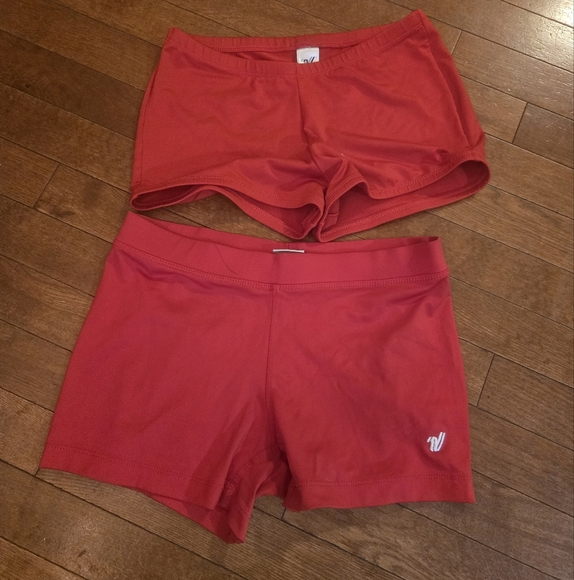 Varsity | Shorts | Varsity Red Cheer Shorts Lightweight Stretchy Design ...